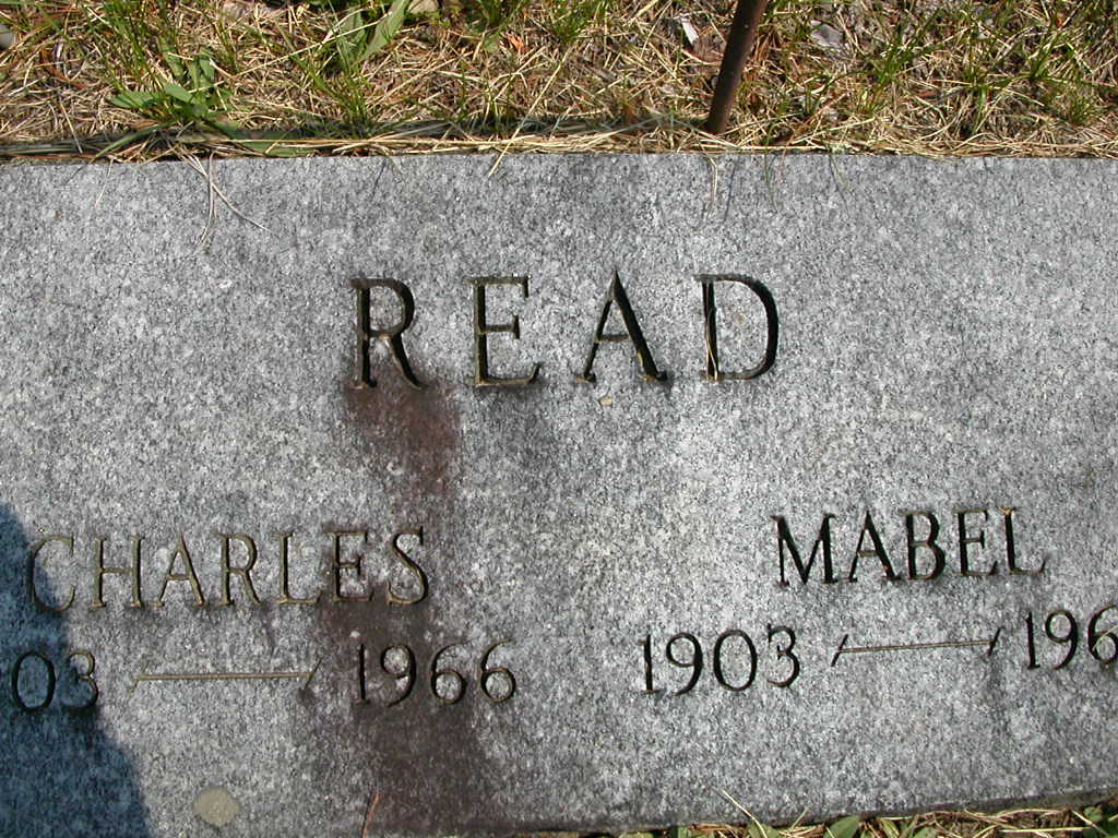 Read, Charles - Bridgewater Historical Society Read, Charles - Bridgewater Historical Society