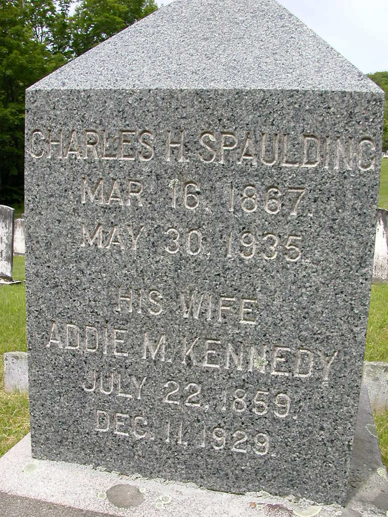 Spaulding, Charles - Bridgewater Historical Society Spaulding, Charles - Bridgewater Historical Society