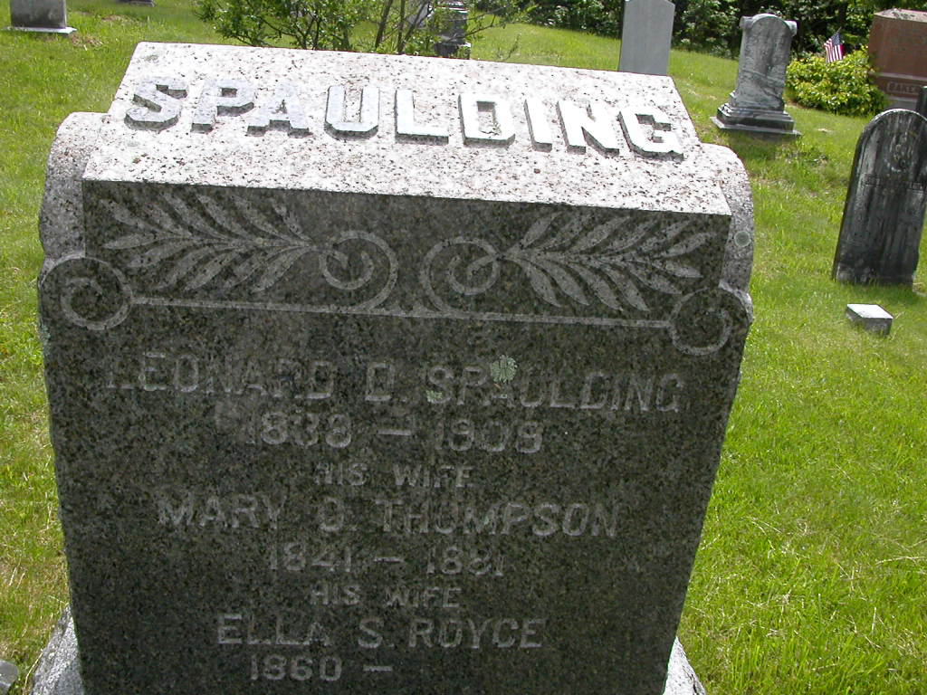 Spaulding, Mary - Bridgewater Historical Society Spaulding, Mary - Bridgewater Historical Society